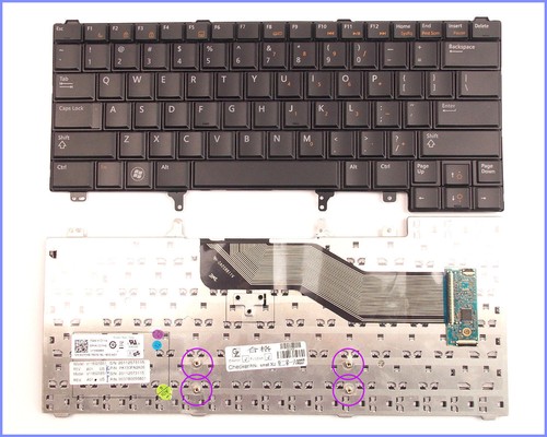 Laptop US Layout Keyboard For Dell Latitude E5420 E5430 P/N 0FWVVF ...