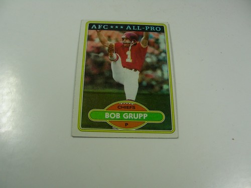 Bob Grupp 1980 Topps AFC All-Pro card #525 | eBay