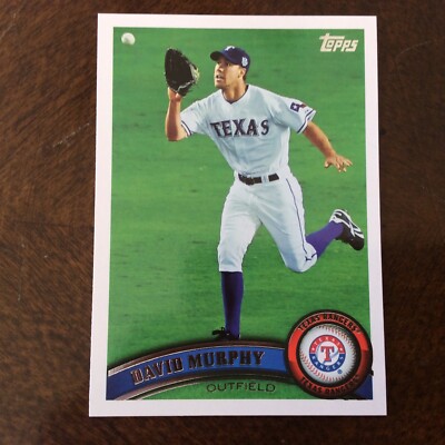 2011 Topps #603 David Murphy Texas Rangers | eBay