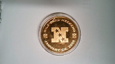 CHALLENGE COIN NFC WEST DIVISION 2007 CHAMPIONS WILD CARD WEEKEND NFL ...