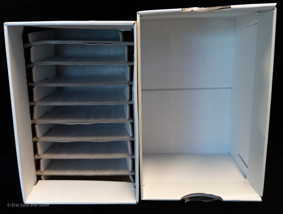 Large NGC Cardboard Storage Slab Box Holds 7 Slabs | eBay