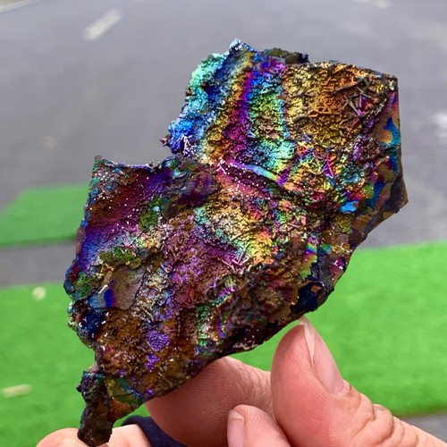 35G Natural beautiful Colorful sulfur iron Crystal Cluster Mineral ...