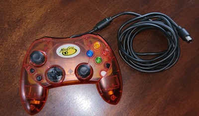 Mad Catz Wired Controller 4526 MACRO Xbox Orange Clear 2004 | eBay