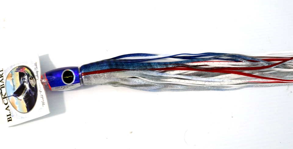 Black Bart Hot Breakfast Trolling Lure Medium-Heavy - Blue White / Blue ...