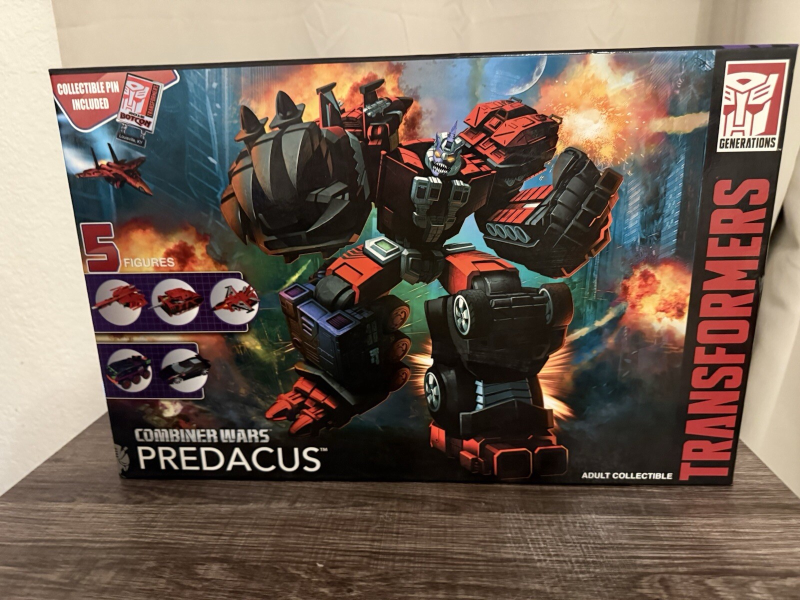 Transformers Combiner Wars Dawn of the Predacus 2016 Botcon Exclusive ...