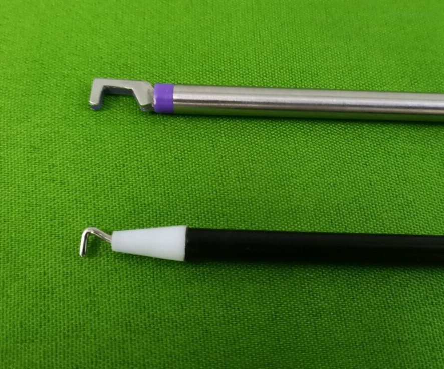 Laparoscopic Bipolar & Monopolar L-Hook 5mmx330mm with Cable Reusable ...