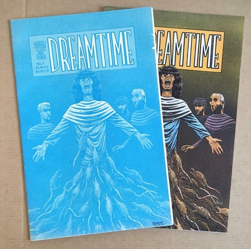 DREAMTIME #3 bluelines proof copy HENRIK REHR Canadian small press ...