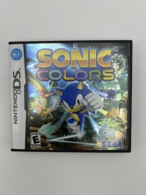Sonic Colors (Nintendo DS, 2009) Complete in Box CIB SEGA | eBay