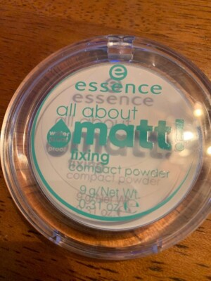 Essence All About Matt! Fixing Compact Powder Waterproof 9g .31 oz ...