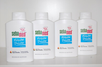 (18,12€/L) Sebamed Seba med Frische Dusche 4 x 400 ml Shower Gel ...