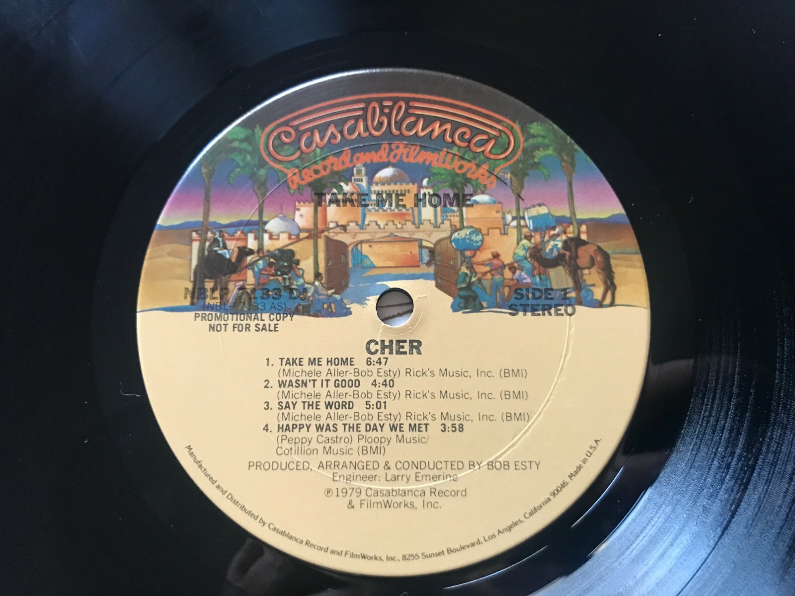 CHER - TAKE ME HOME Vinyl LP Album NBLP 7133 PROMO | eBay