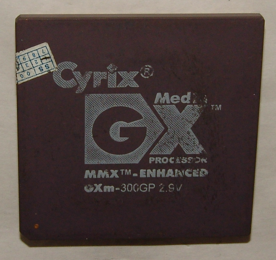 Cyrix MediaGX GXm-300GP 2.9V Socket 7 CPU | eBay.de