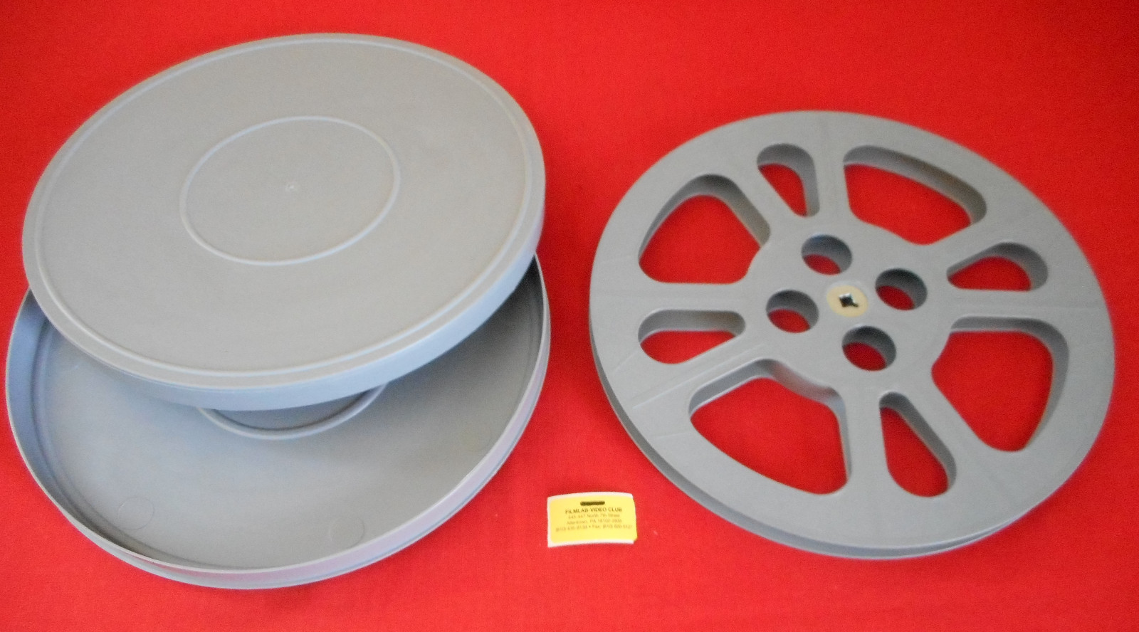 1 *NEW* 16mm 1200' EMPTY PLASTIC FILM REEL & CAN SET ( GREY ) | eBay