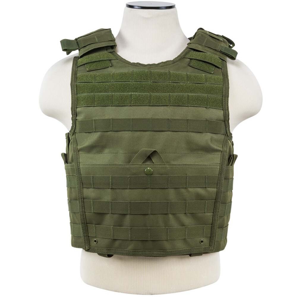 NcSTAR CVPCVX Expert Plate Carrier Tactical Modular MOLLE Ballistic ...