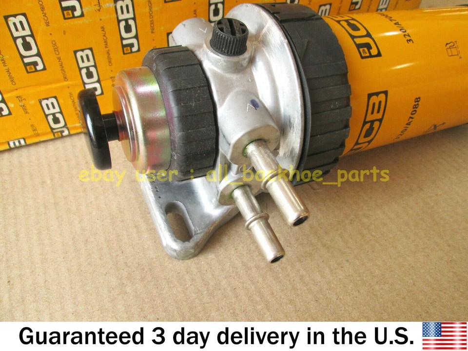 JCB BACKHOE - GENUINE JCB FUEL FILTER ASSEMBLY - 30 (PART# 320/A7088 ...