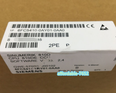 NEW 6FC5410-0AY01-0AA0 Siemens SINUMERIK 810DE CCU1 MODULE DHL or FedEX ...