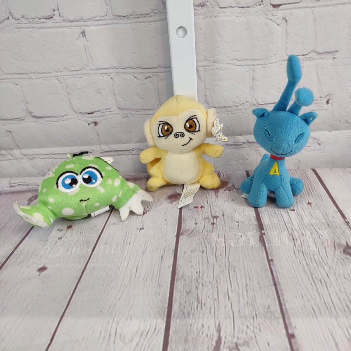 Neopets Lot Kiko (2005) Mynci (2005) Aisha (2004) Plush Stuffed ...
