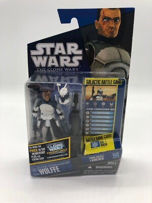 Star Wars The Clone Wars Commander Wolffe CW48 Hasbro 2011 | eBay