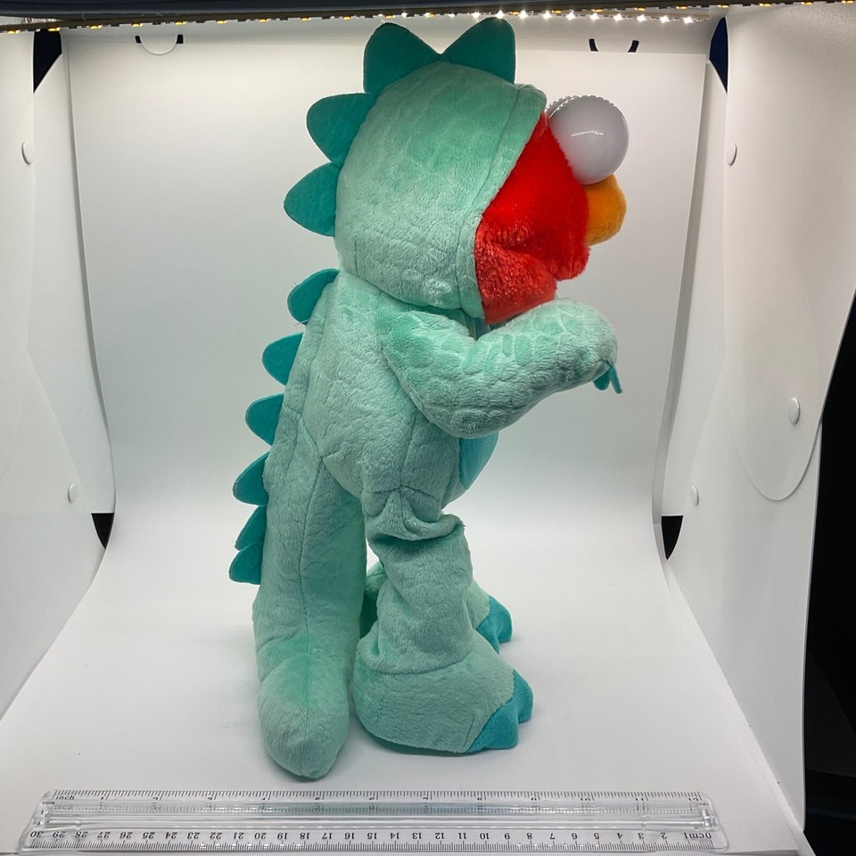 Sesame Street Elmo Dinosaur Plush Toy Stuffed Animal Costume 13 in ...