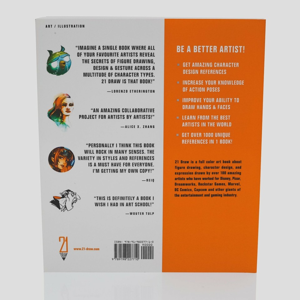 Learn From 100 Famous Artists 21 Draw 250 page Book To Become A Better ...