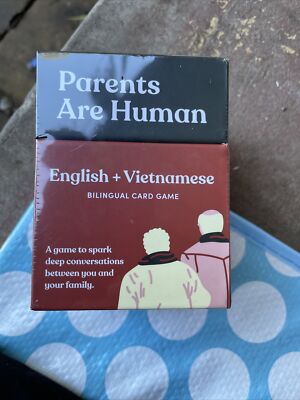 parents are human English+Vietnamese card game freepost acc450 | eBay ...