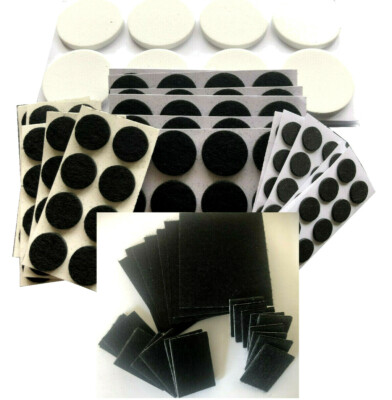 8x SELF ADHESIVE FLOOR,FURNITURE,CHAIR LEGS ANTI SCRATCH PROTECTOR ...