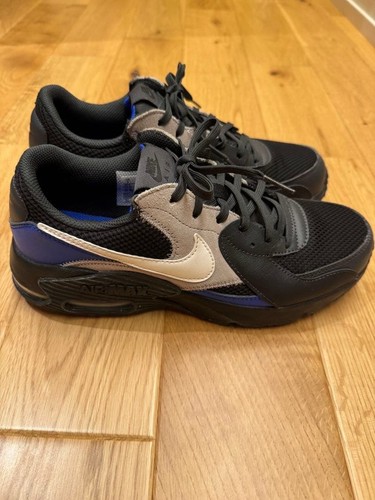 Nike Air Max Exy Black/Blue Sneakers Mens Size 9 US Used | eBay