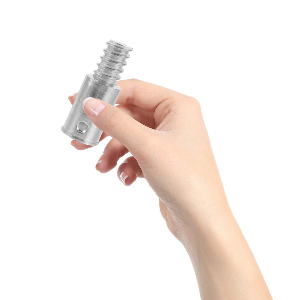 Set of 2 Push Broom Handle Threaded End Replacement Brush Adapter for ...