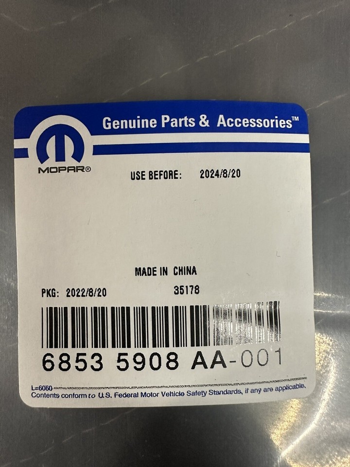 Genuine Mopar Wiring 68535908AA Connector 8 Way | eBay