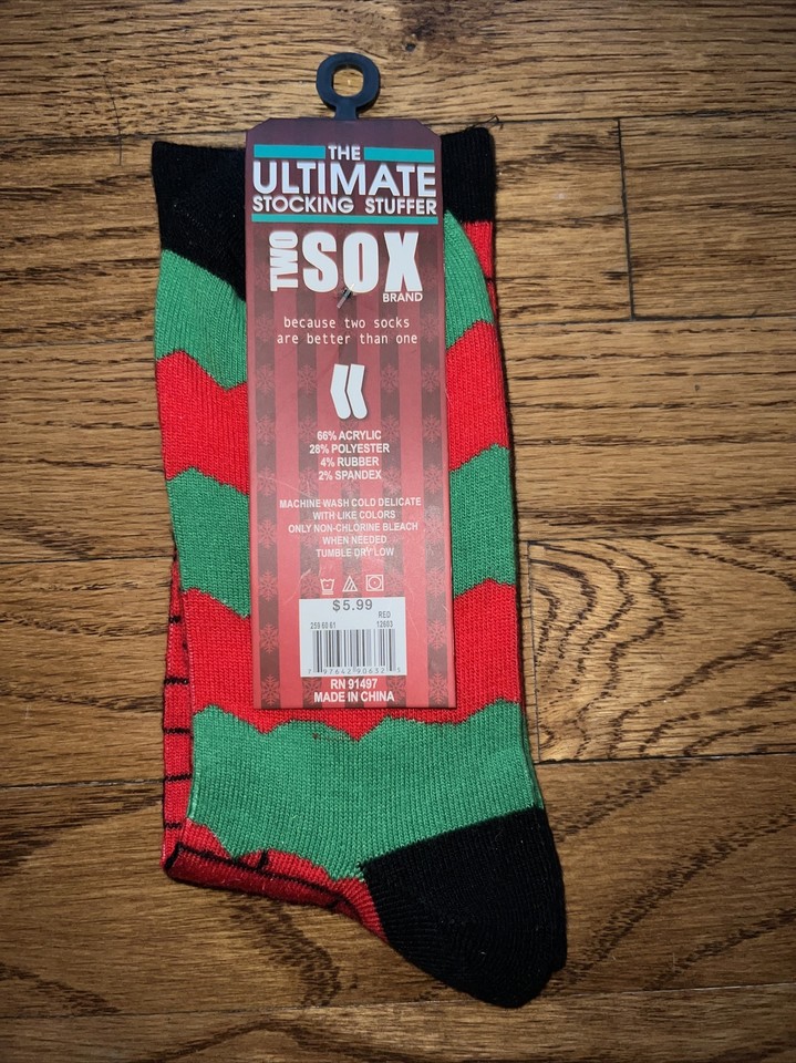 New Two Sox The ultimate Stocking Stuffer Chimney And Stockings Socks ...