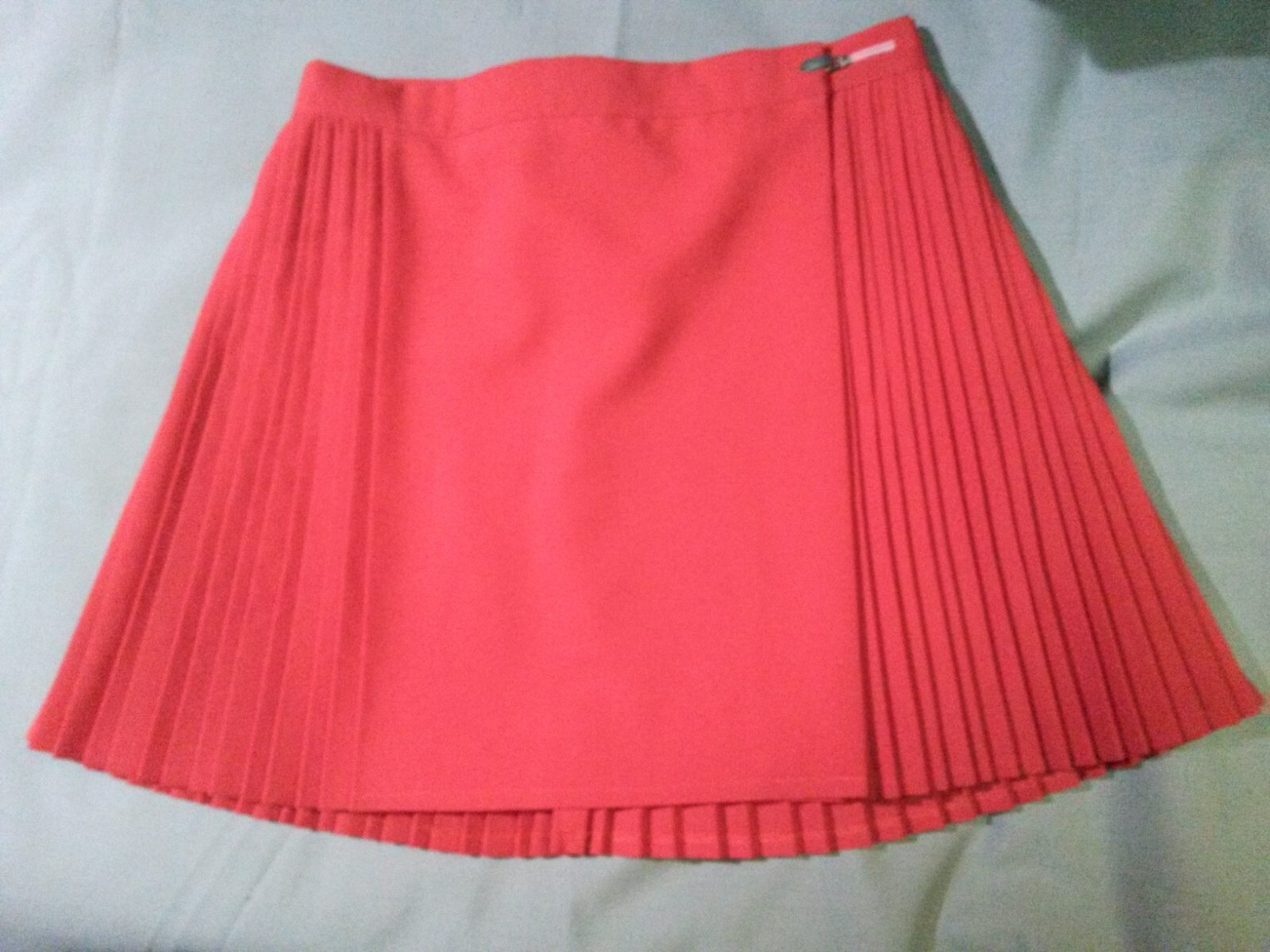 Netball skirt red - large - tennis gym sports pleated | eBay UK