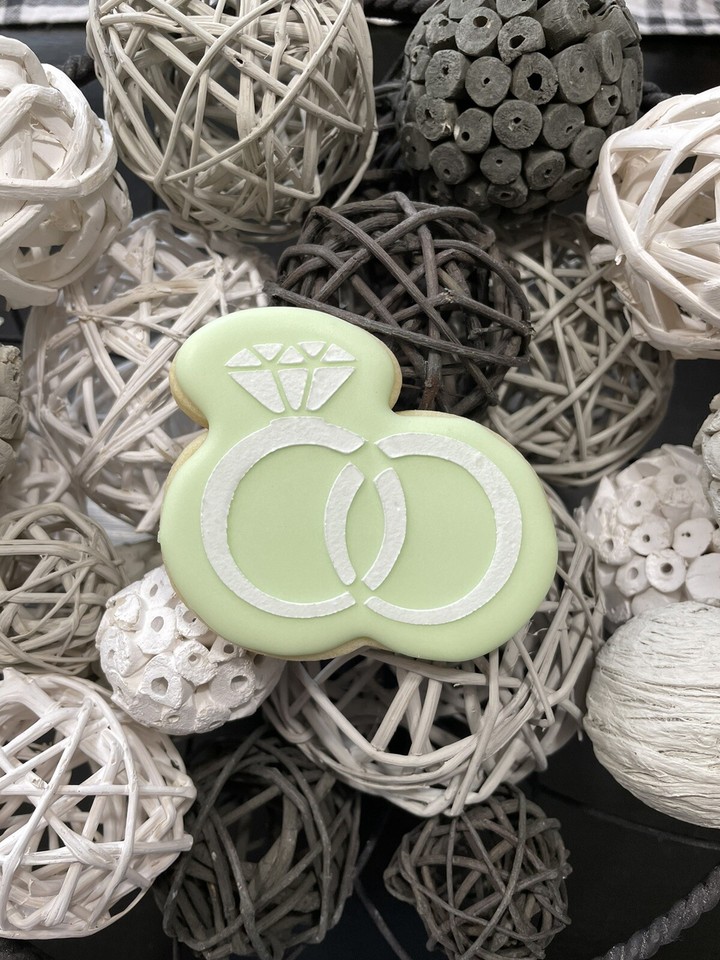 Wedding Ring Cookie Cutter, Brand New, 3in, Perfect for Wedding Showers ...