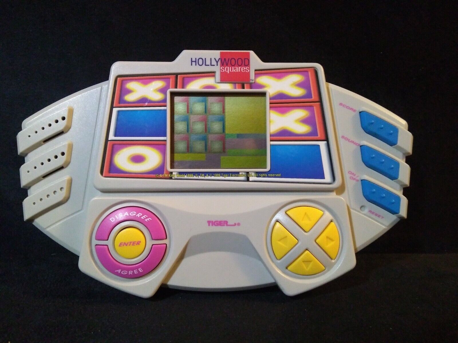 Tiger Electronics Handheld Hollywood Squares Electronic Game - Tested ...