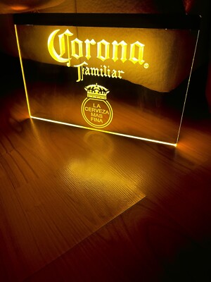 CORONA FAMILIAR LED NEON LIGHT SIGN 8x12 | eBay