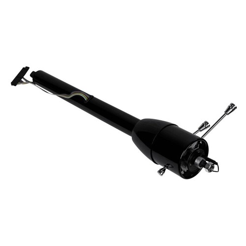 28 Inch Steering Column Black Tilt Floor Shift + Engineer Cert Hot Rod ...