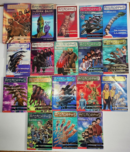 Animorphs Books K. A. Applegate Scholastic lot of 17 | eBay