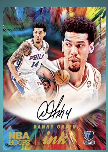 2022-23 NBA Hoops Danny Green Hoops Ink Auto (Panini Dunk Digital Card ...