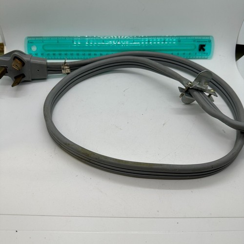 Dryer or Range Electrical Cord 4 Foot 3 Wire E72389-F Gray | eBay