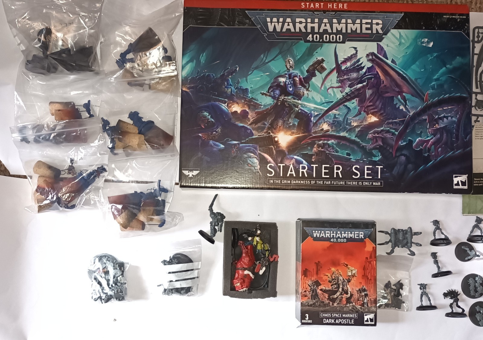 Warhammer 40k Mini Collection With 40k Starter Set Complete. | eBay UK