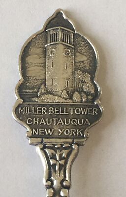Miller Bell Tower Chautauqua New York Vintage Souvenir Spoon ...