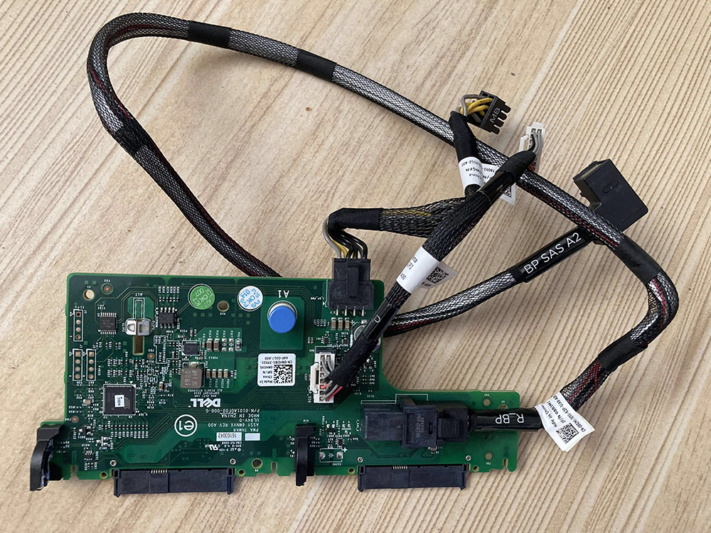 DELL R730xd 12LFF Rear Flex Bay Backplane 2.5'' with cable 0NHDXG NHDXG ...