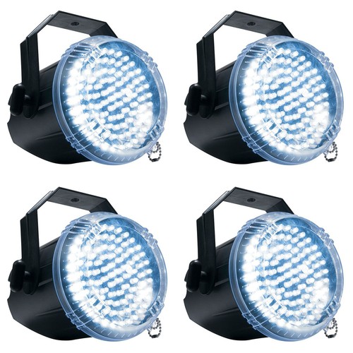 (4) Eliminator Lighting ADJ BIG SHOT LED EP White LED Strobe Lights | eBay