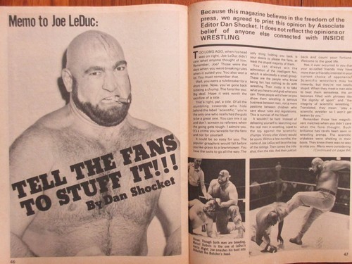 Jul-1977 Inside Wrestling Mag(JOE LEDUC/GEORGE STEELE/JOSE LOTHARIO ...