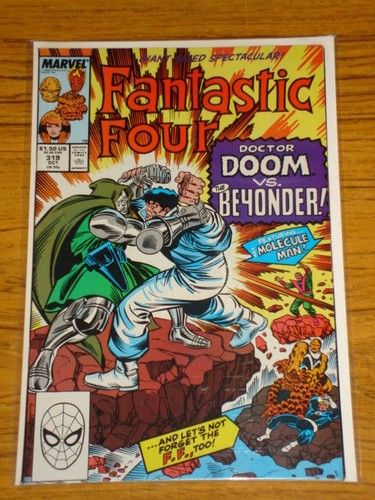 FANTASTIC FOUR #319 VOL1 MARVEL COM DR DOOM VS BEYONDER OCTOBER 1988 | eBay