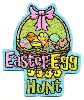 Girl Boy Cub EASTER EGG HUNT Basket Day Fun Patches Crests Badges SCOUT ...