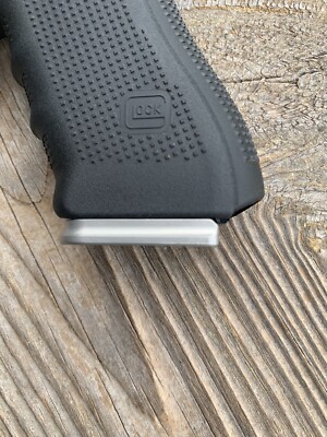 Glock 19, 17, magazine base plate CNC Machined Stainless Steel | eBay