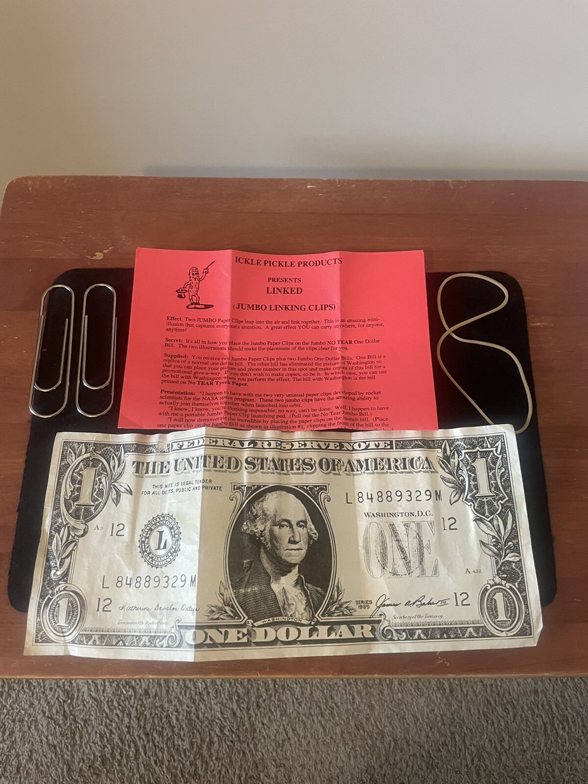 Ickle Pickle's Linked (Jumbo Linking Clips). Magic. Tricks. | eBay