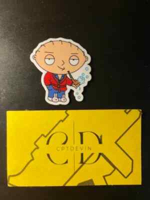 Stewie Griffin Waterproof Sticker 1.6'' x 1.7'' | Family Guy | eBay