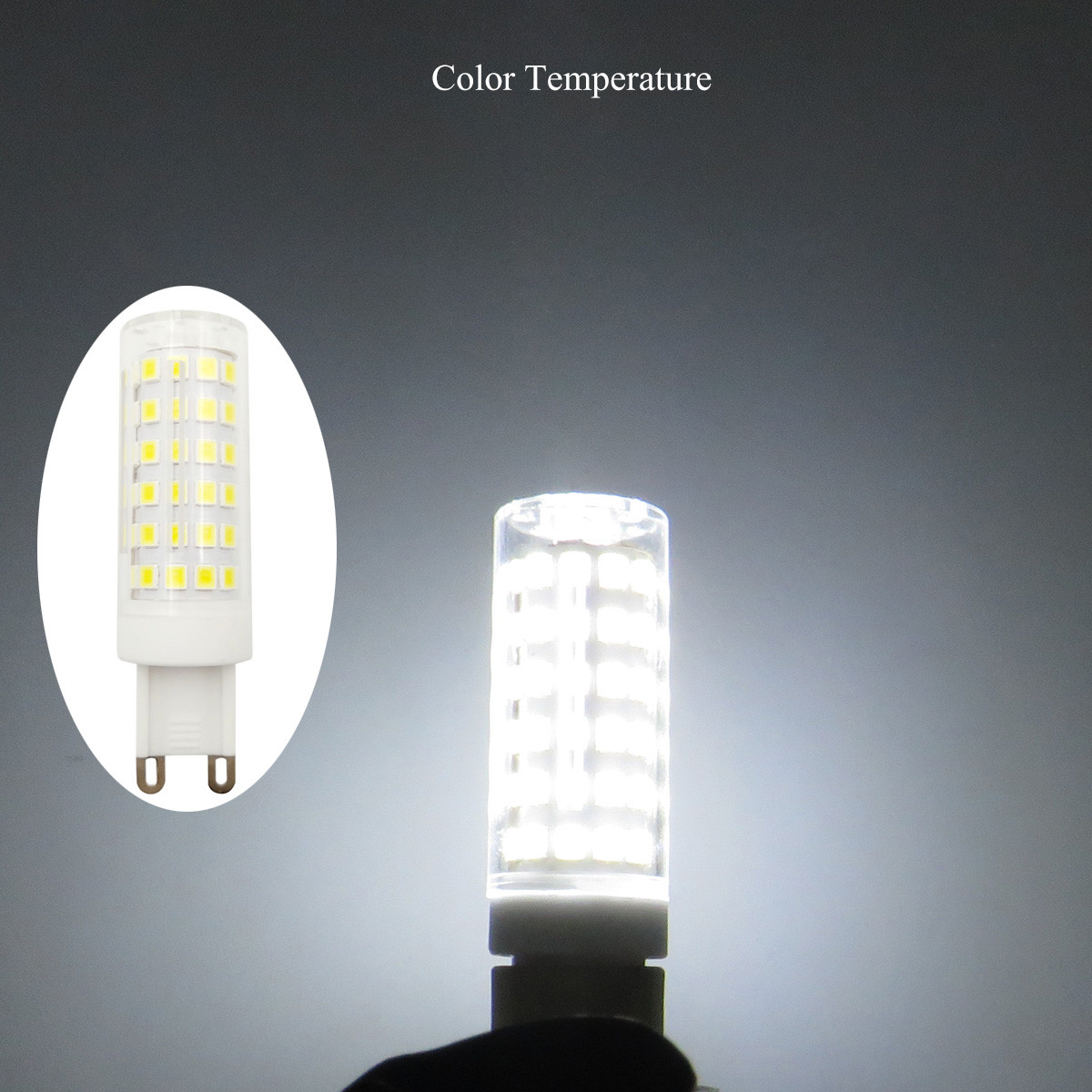 1x G9 T5 LED Light Ceramics Bulb 78-2835 SMD Lamp 220~240V Cool White ...