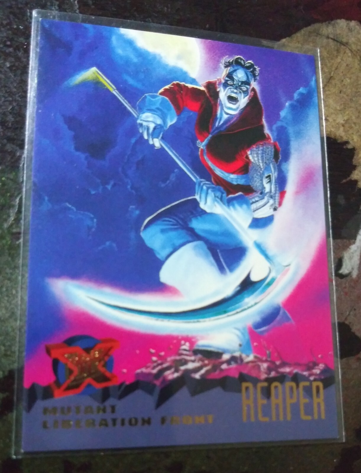 1995 Fleer Ultra X-Men -Mutant Liberation Front Reaper #84 -Many Non ...